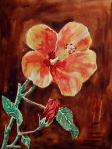 Hibiskus — Frank Behrens Aquarelle